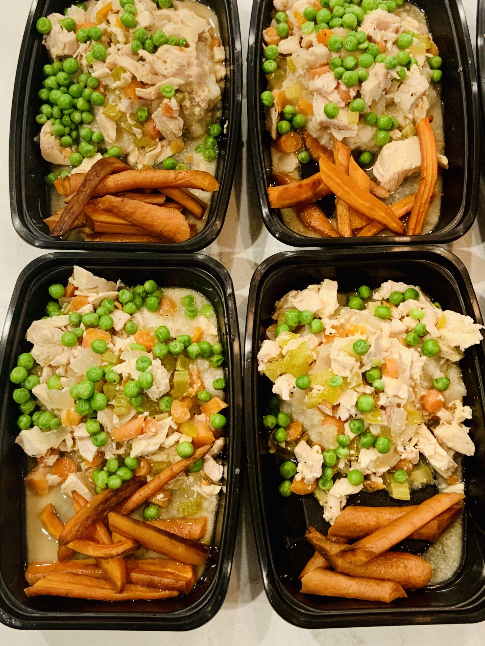 Deconstructed Chicken Pot Pie | Good Clean Eats